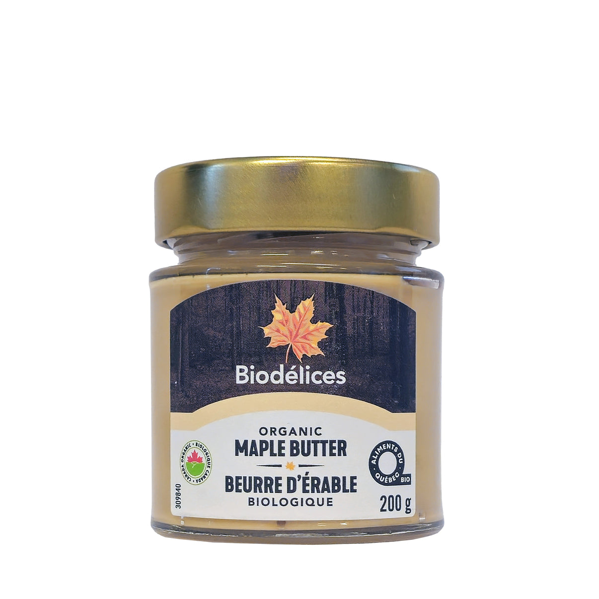 Biodélices Organic Maple Butter 200g – Quebec Duty Free